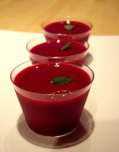 Crème de betterave au gomasio : Recette Sans Lait et Végétarienne avec ...