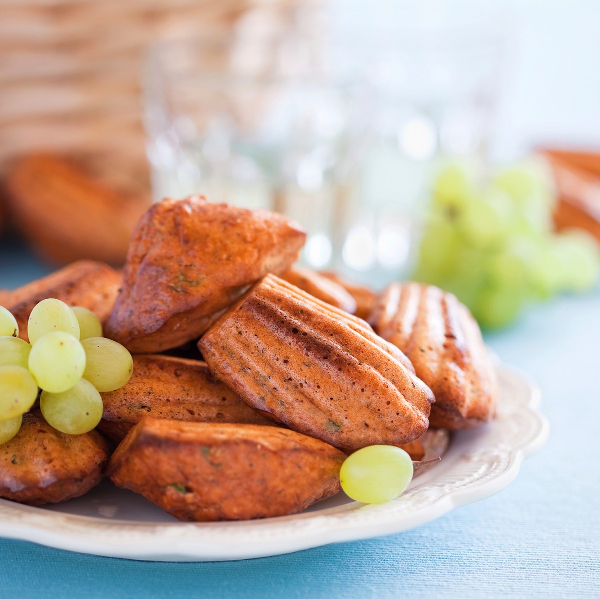 Madeleines aux amandes : Recette Sans Gluten, Sans Lait et Végétarienne ...