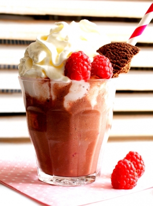 Milkshake aux bonnes fraises - Bjorg