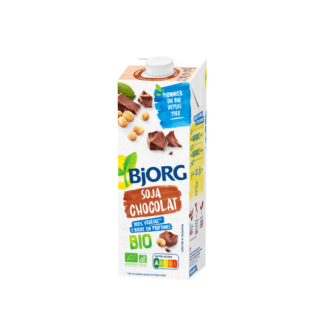 Boisson végétale au Boisson végétale soja chocolat 1L - Bjorg