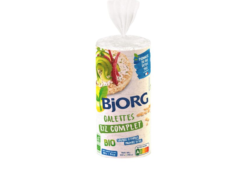 Galettes riz complet 130g - Bjorg