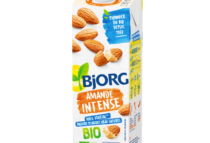 Lait d'amande intense 1L - Bjorg