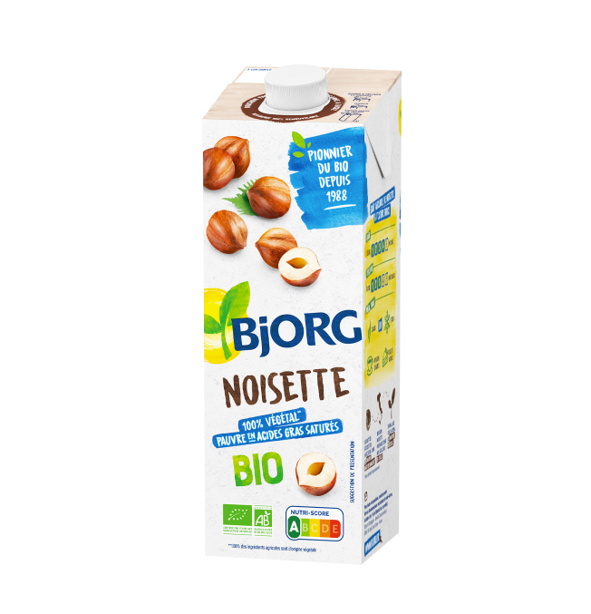 Boisson végétale noisette 1L - Bjorg