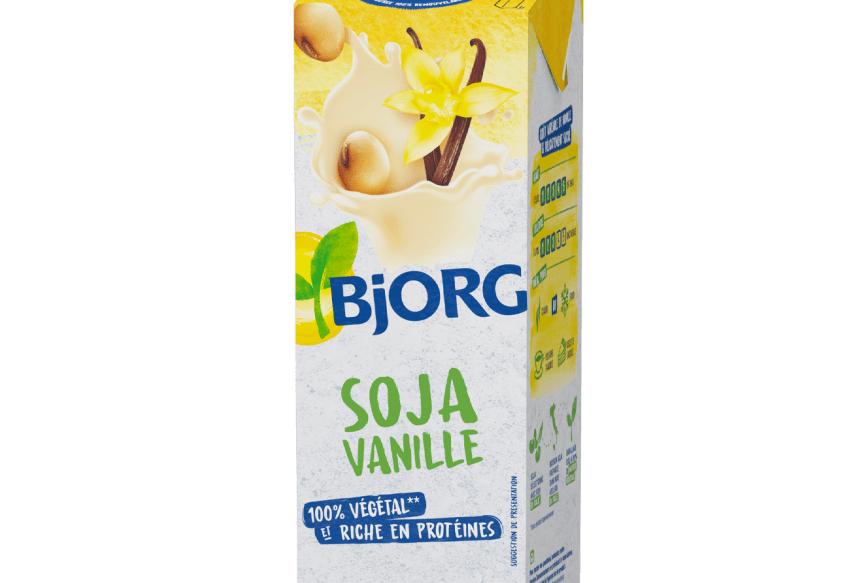 Boisson végétale soja vanille 1L - Bjorg