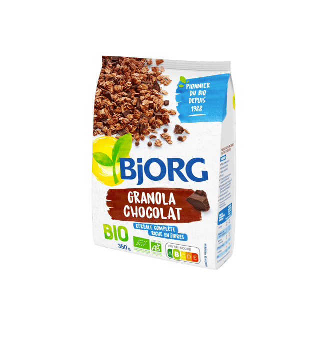 Céréales Granola Chocolat 350g - Bjorg