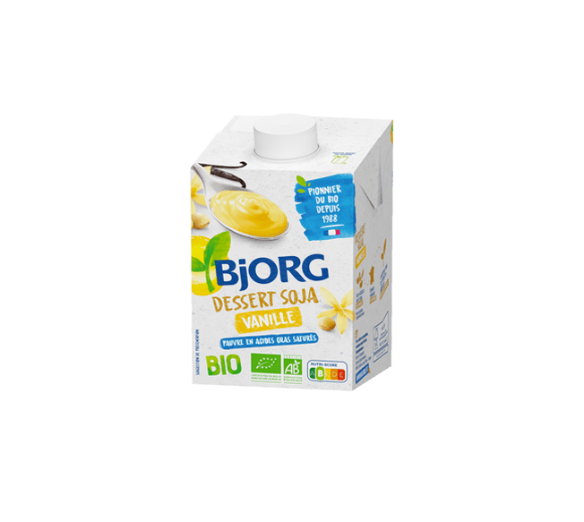 Dessert soja vanille 525g - Bjorg