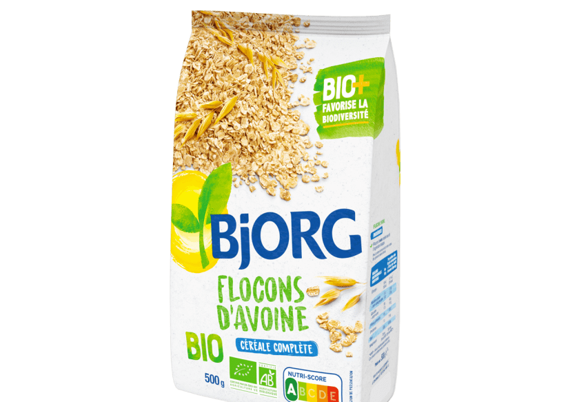 Flocons d'avoine petit-déjeuner bio - Bjorg