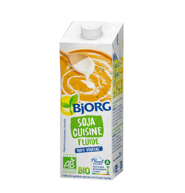 Soja cuisine fluide 250 ml - Bjorg