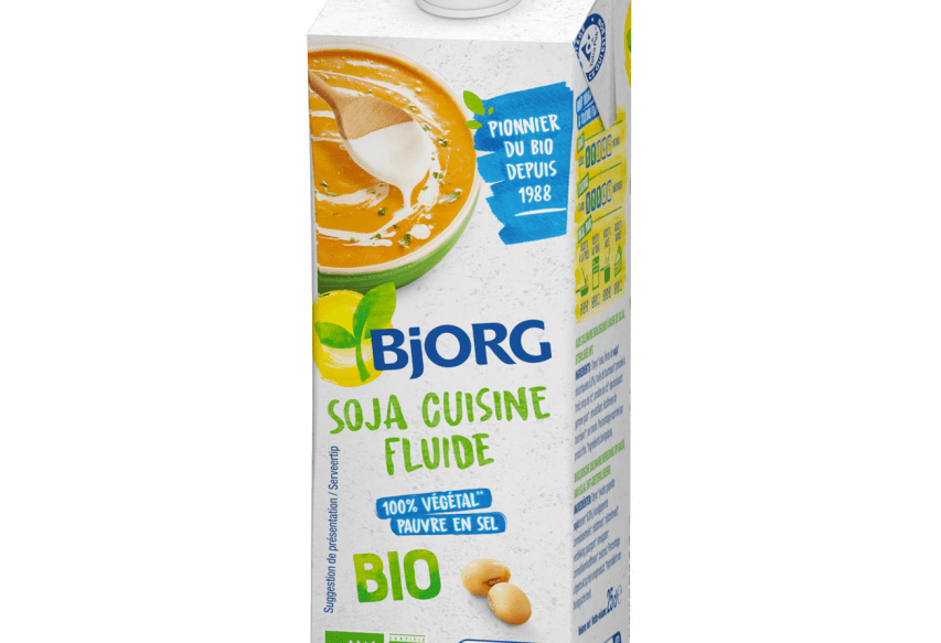 Soja cuisine fluide 250 ml - Bjorg