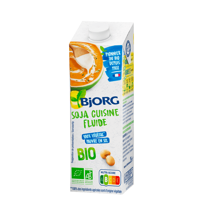 Soja cuisine fluide 250 ml - Bjorg