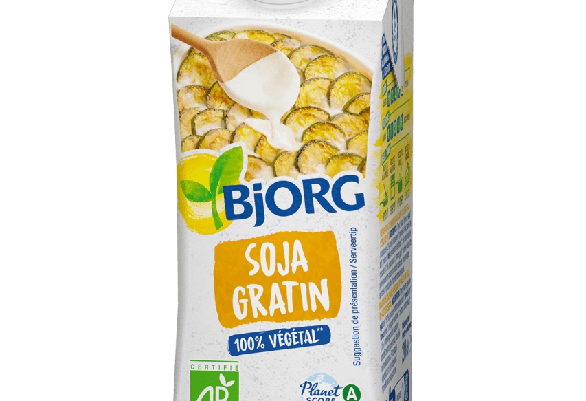 Soja gratin 200ml - Bjorg