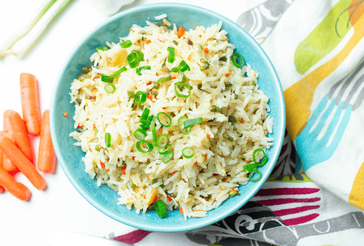 Riz aux légumes et Tofu : Recette Végétarienne avec du Tofu | Bjorg