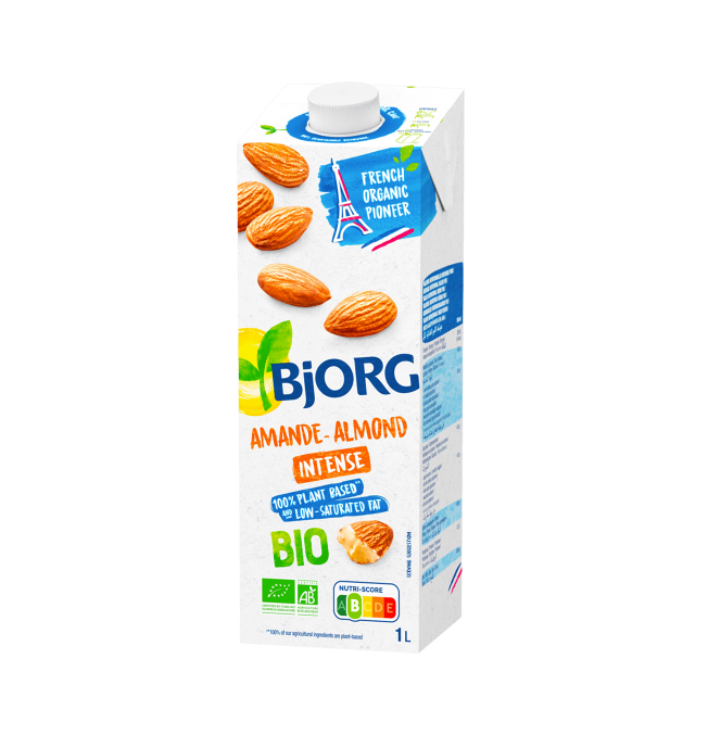 Intense almond milk 1L - Bjorg