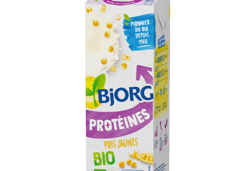 Boisson végétale Protéines Pois Jaunes 1l - Bjorg