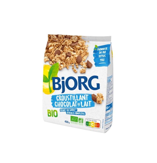 Croustillant Chocolat au lait 450g - Bjorg