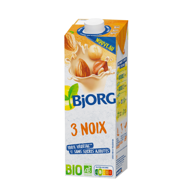 Boisson végétale 3 Noix 1l - Bjorg