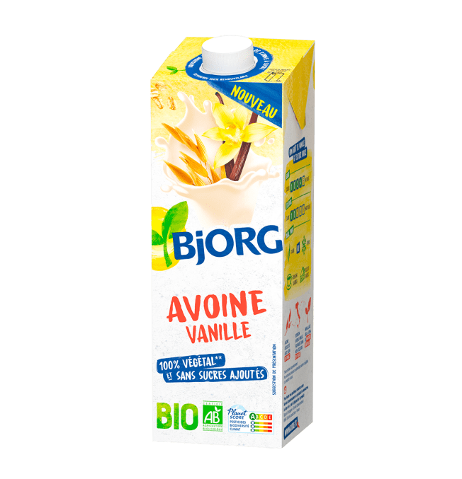 Boisson Avoine Vanille 1L - Bjorg