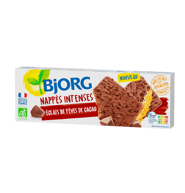 Nappés Chocolat Intense 150g - Bjorg