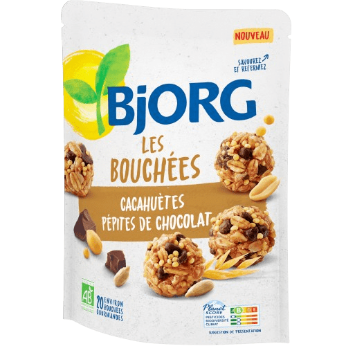 Bouchées chocolat Cacahuète - Bjorg